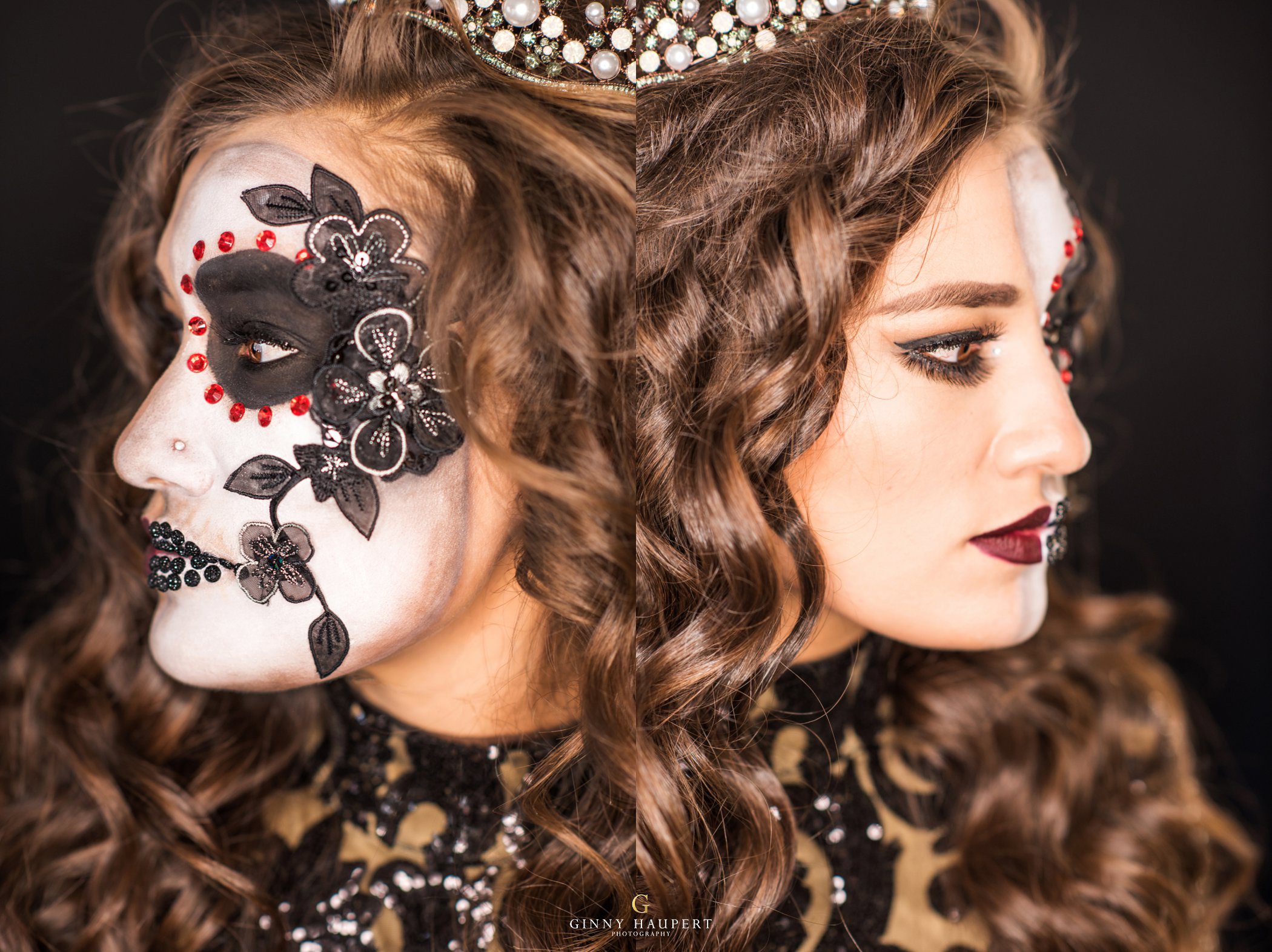 Halloween Makeup- Sugar Skulls, Corpse Bride, Day of the Dead