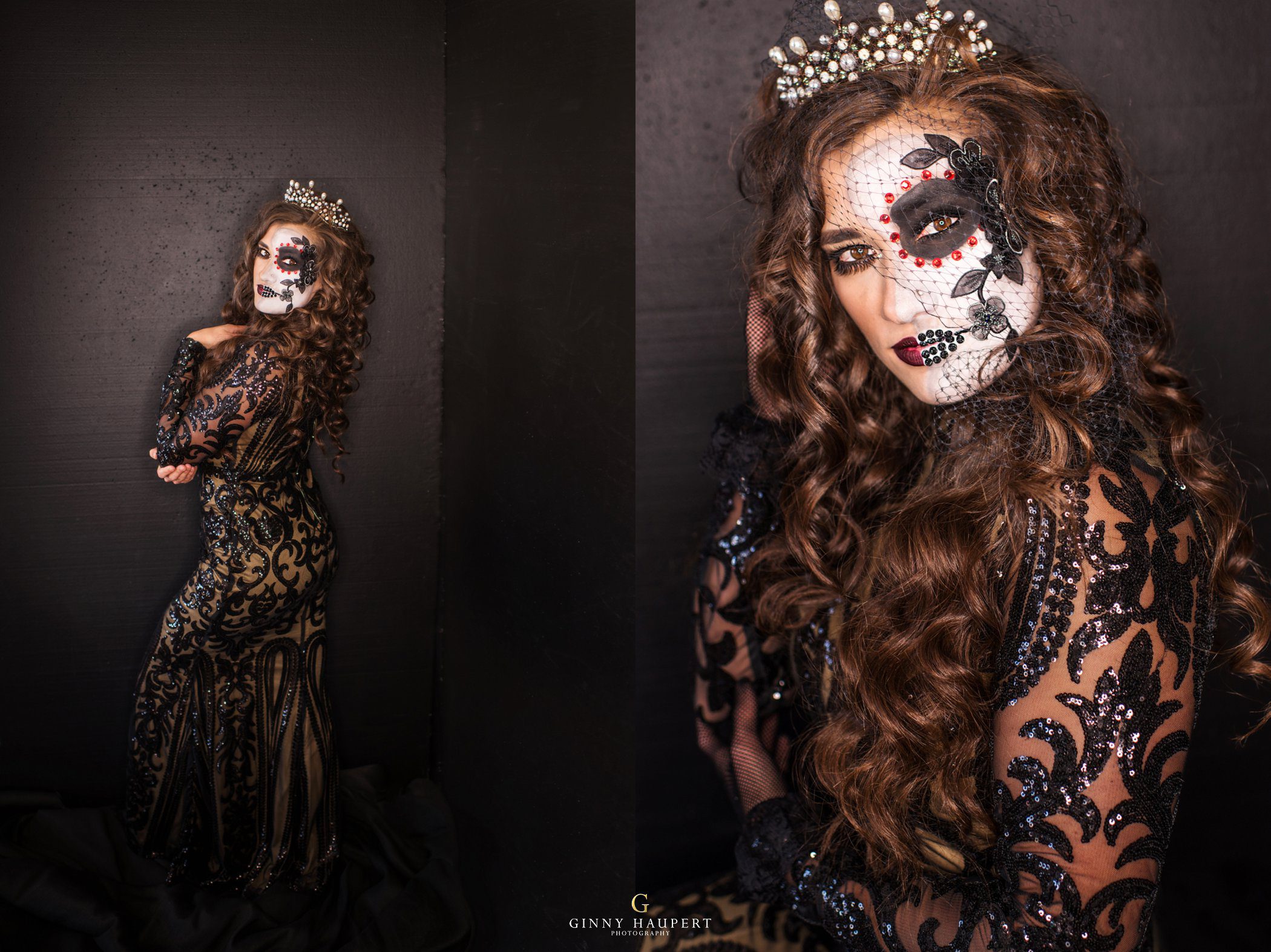 Halloween Makeup- Sugar Skulls, Corpse Bride, Day of the Dead